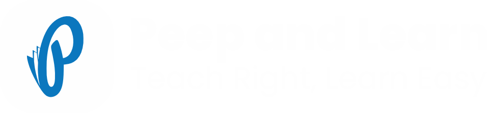 Peep and Learn